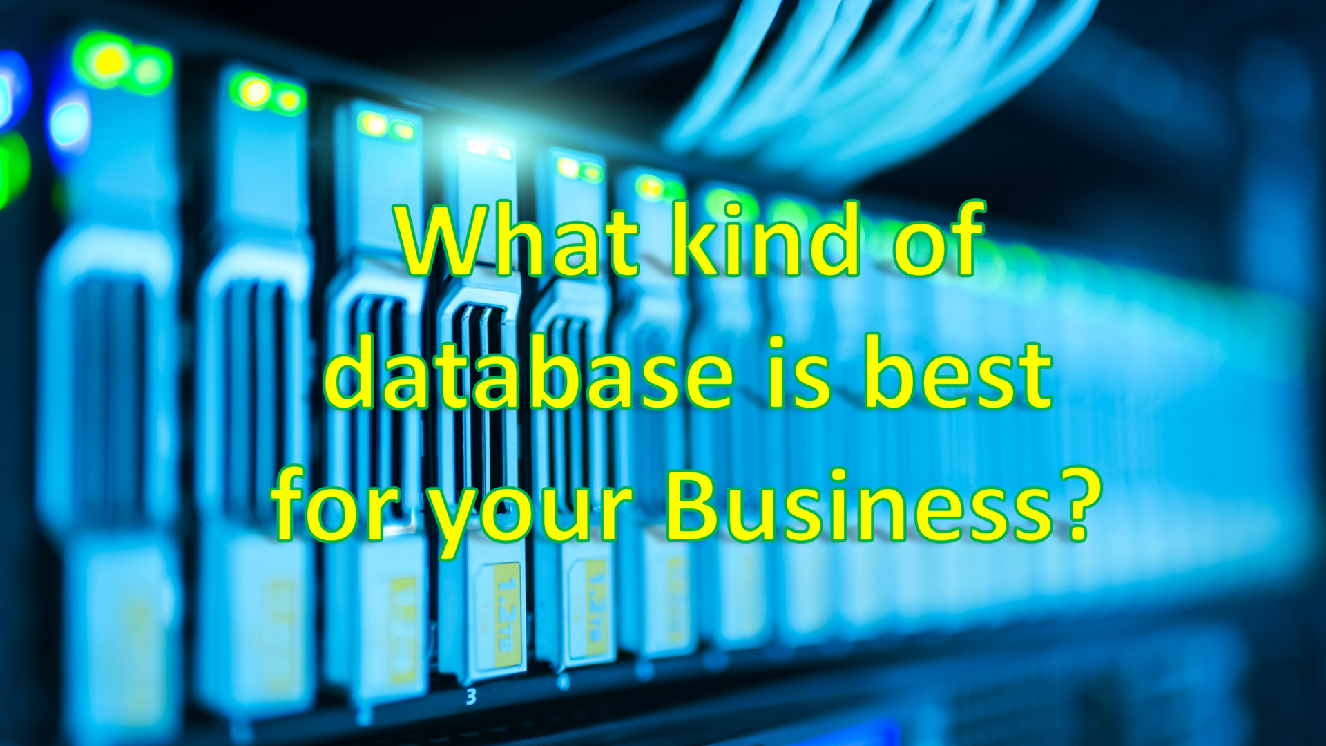 Five things to consider when choosing a Database for business ...