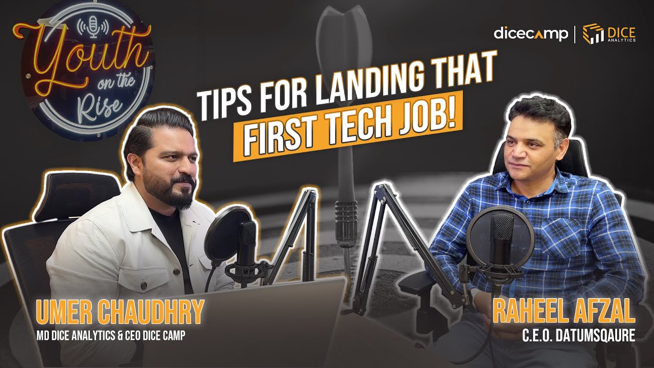Tips for Landing that First Tech Job! ft. Raheel Afzal - Dicecamp Insights