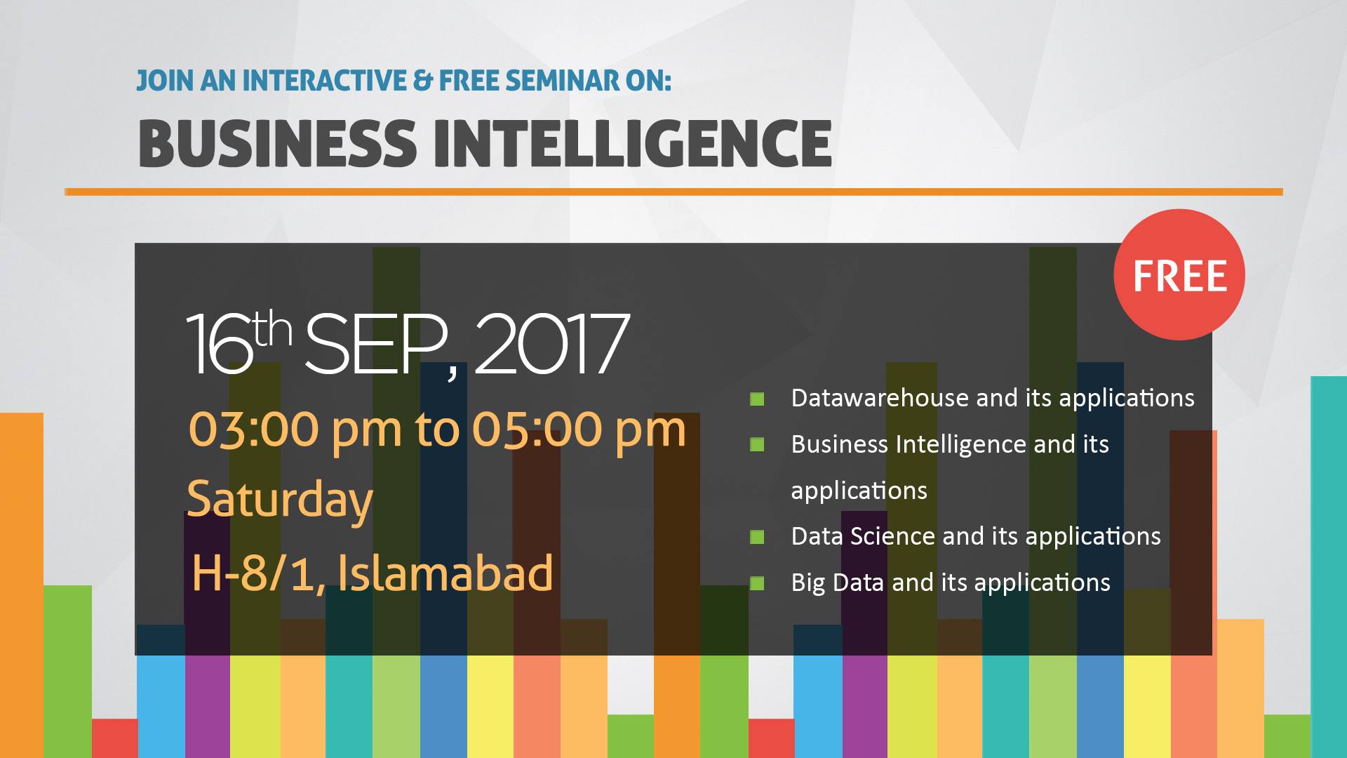 3 Free Seminar on Business Intelligence