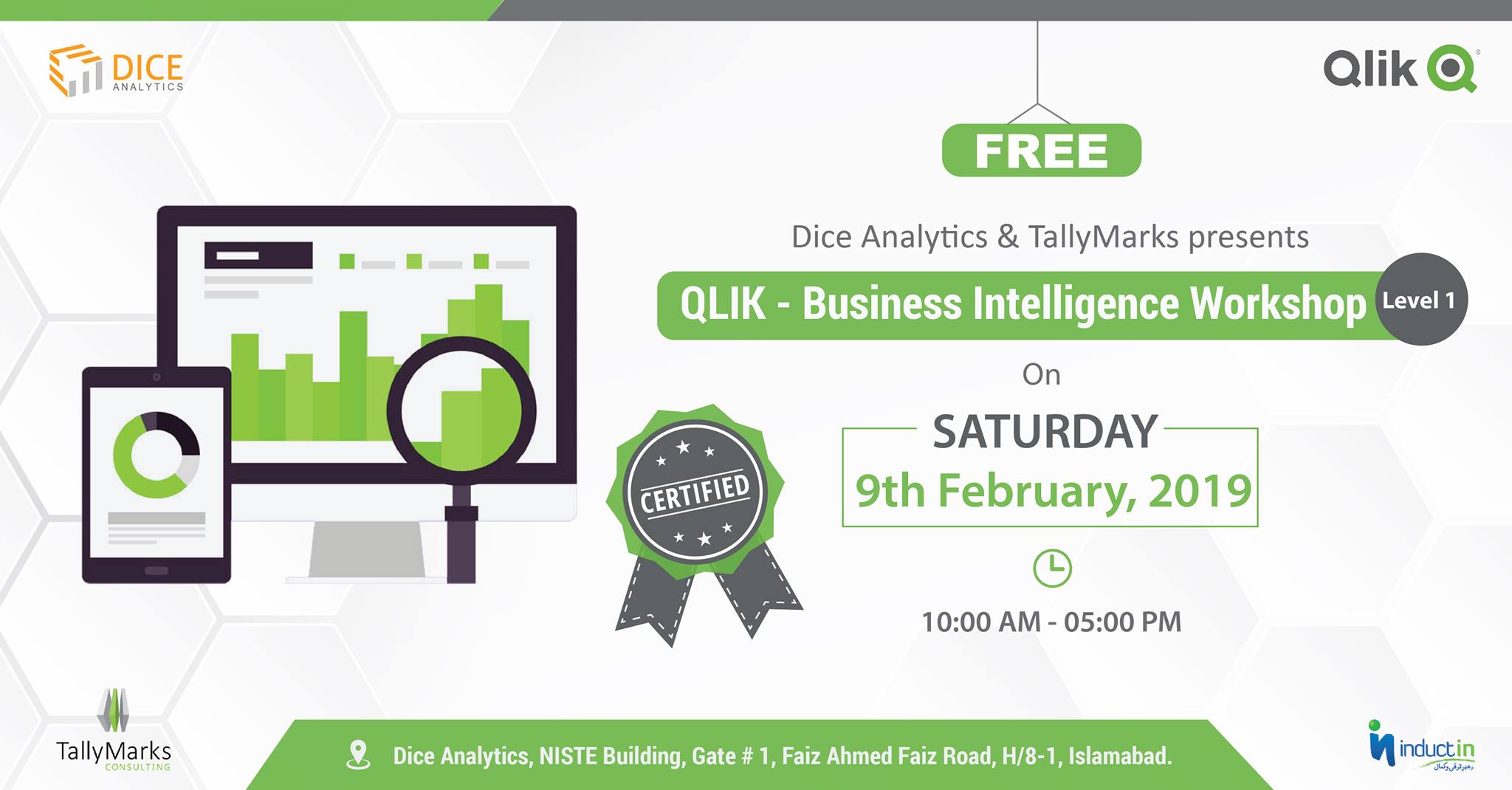 Free QLIK - Business Intelligence Workshop (Level 1)