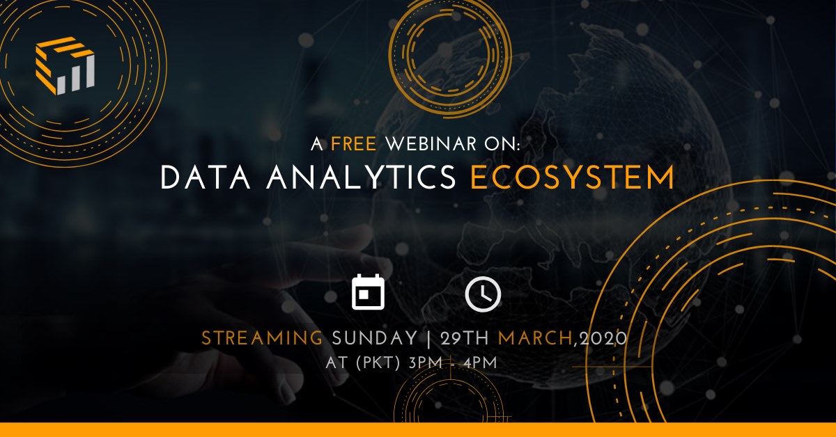 Webinar: Data Analytics Ecosystem Webinar: Data Analytics Ecosystem