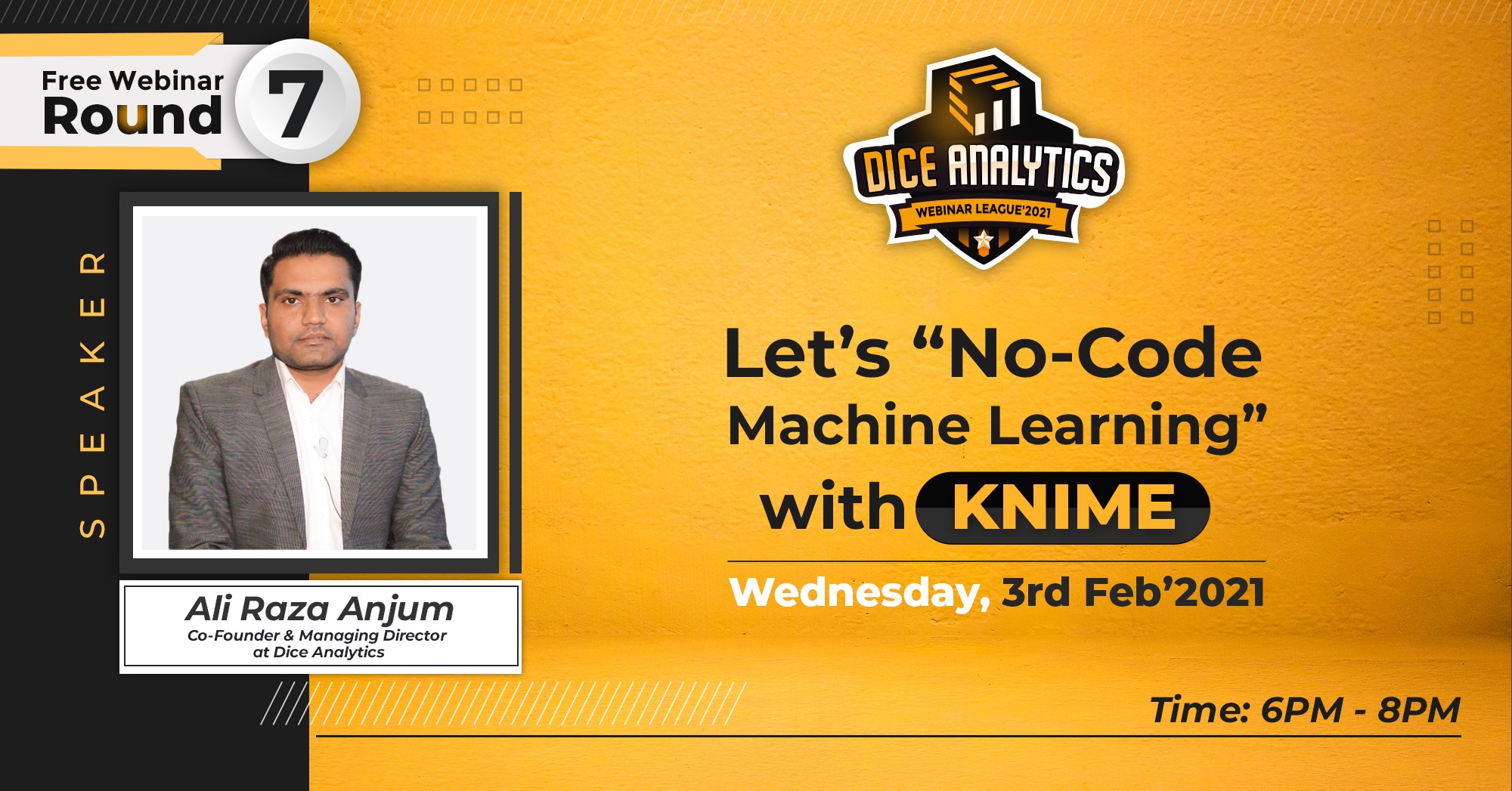 FREE Webinar | Let's "No-Code Machine Learning" with KNIME!