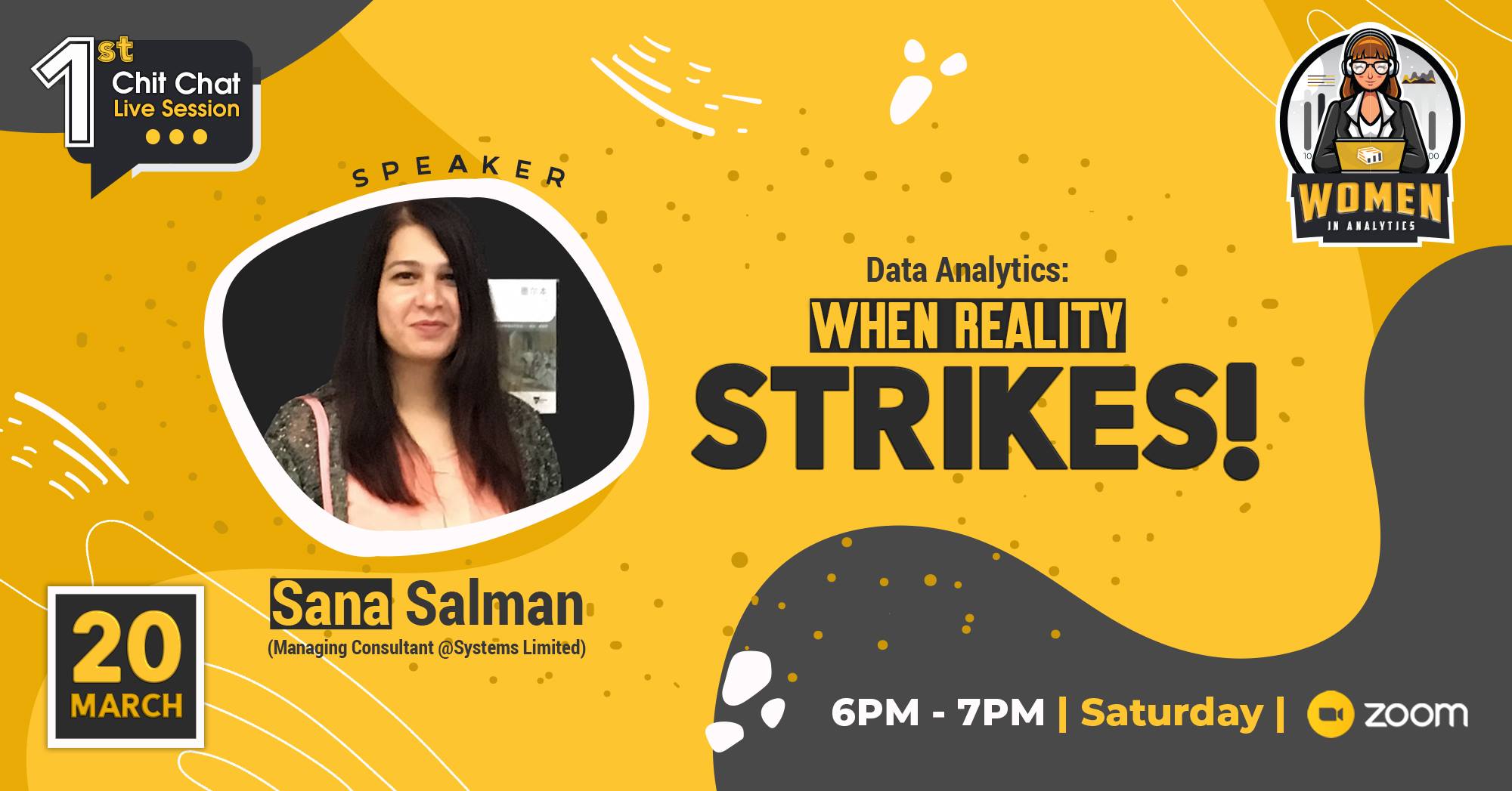 FREE Webinar | Data Analytics : When Reality Strikes! FREE Webinar | Data Analytics : When Reality Strikes!