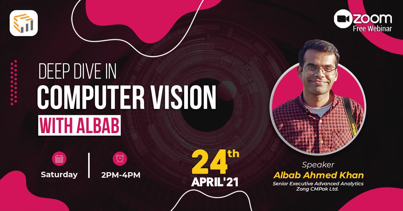 Free Webinar: Deep Dive in Computer Vision with Albab
